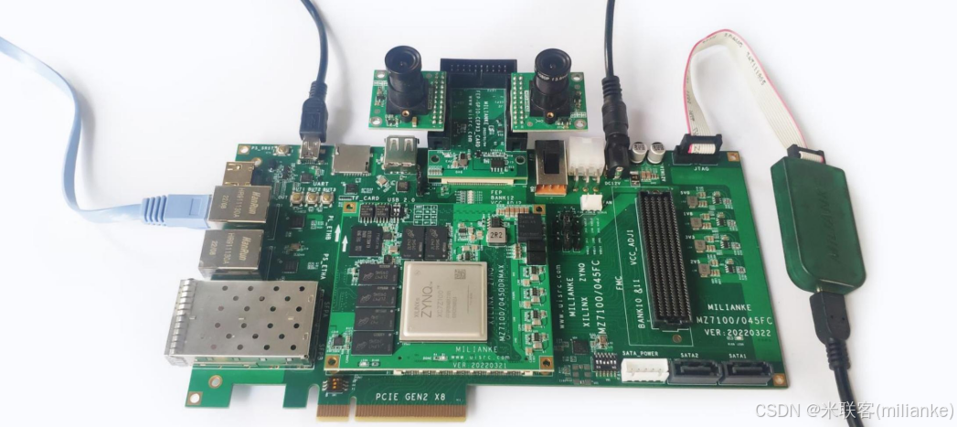 [米联客-XILINX-H3_CZ08_7100] FPGA_SDK高级篇连载-20 基于 LWIP UDP 的网络摄像头方案_fpga lwip-CSDN博客