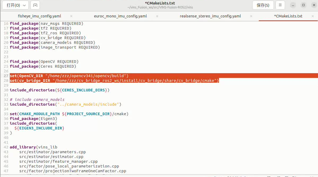 ROS2版本下部署运行VINS-Fusion_vins-fusion ros2-CSDN博客