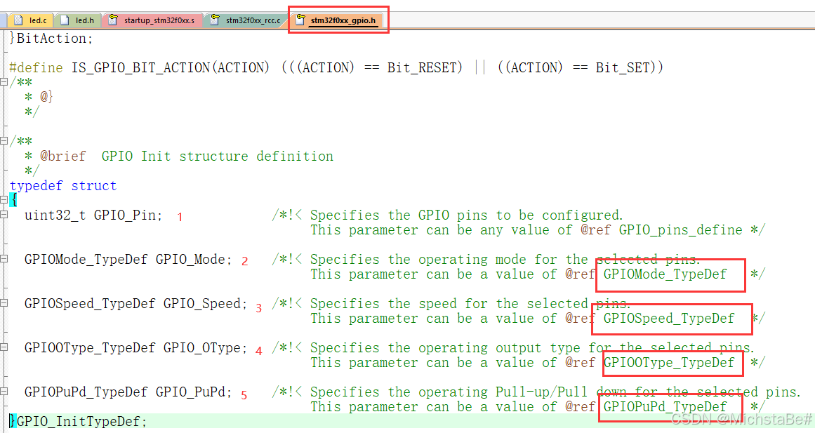 STM32F030C8T6---GPIO引脚输出标准库-CSDN博客