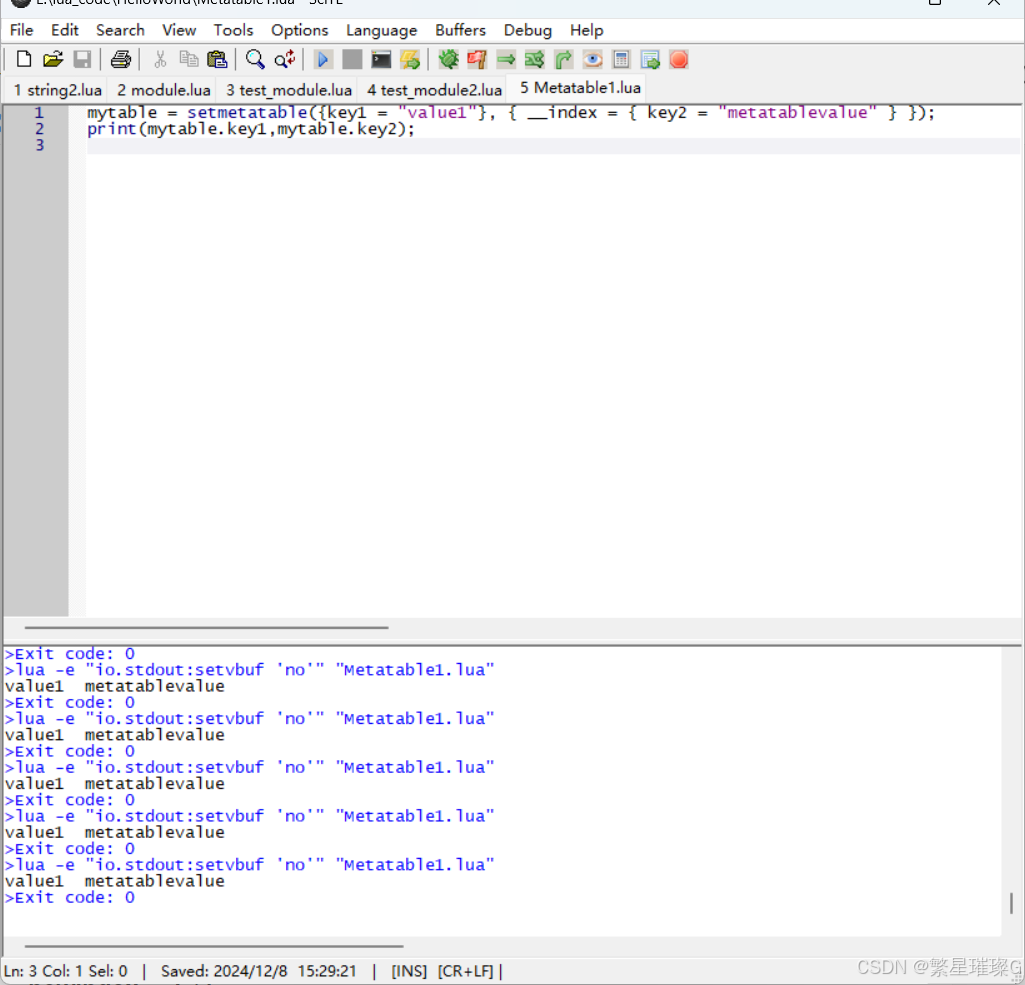 Lua语言入门 - Lua 元表(Metatable) （一）_lua getmetatable-CSDN博客
