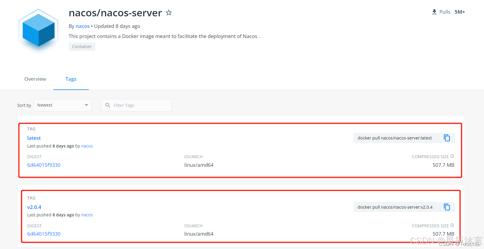 Docker搭建Nacos服务_docker 搭建nacos-CSDN博客