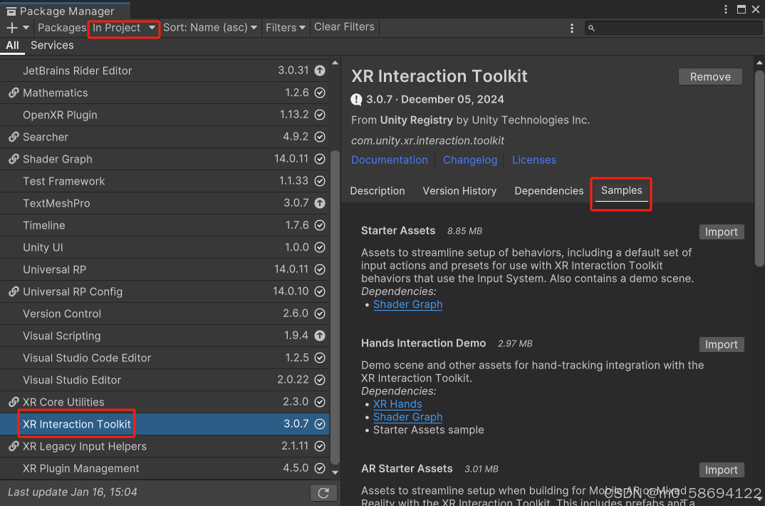 XR Interaction Toolkit3.0教程-CSDN博客