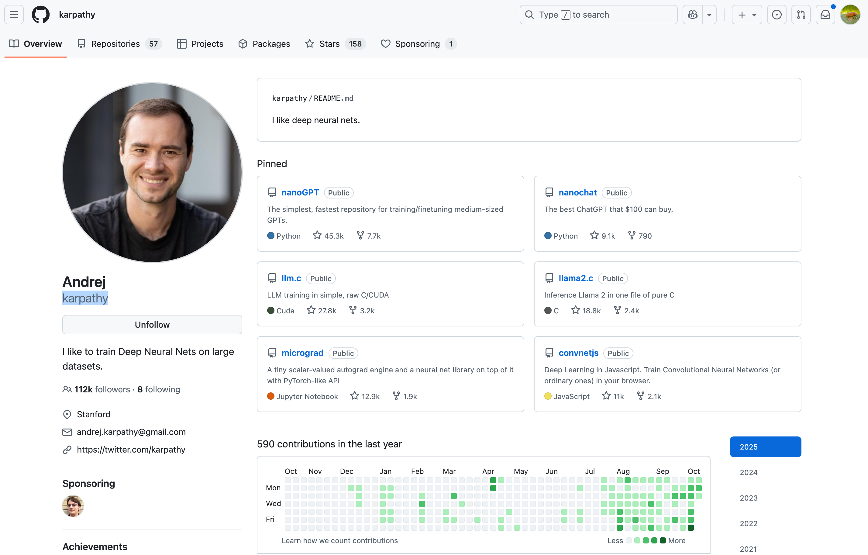 关于 AI 大神 Andrej Karpathy _andrej karpathy的博客-CSDN博客