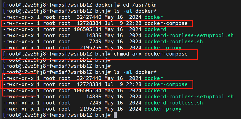 阿里云轻量级服务器上docker-compose的安装教程-十二月_alibabacloud 安装docker-compose-CSDN博客