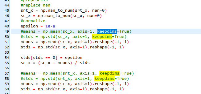 mean() got an unexpected keyword argument ‘keepdims‘-CSDN博客