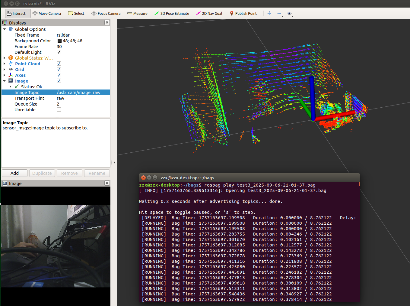 ros上使用usb摄像头和激光雷达录制rosbag，并在rviz上播放_rviz 播放bag-CSDN博客