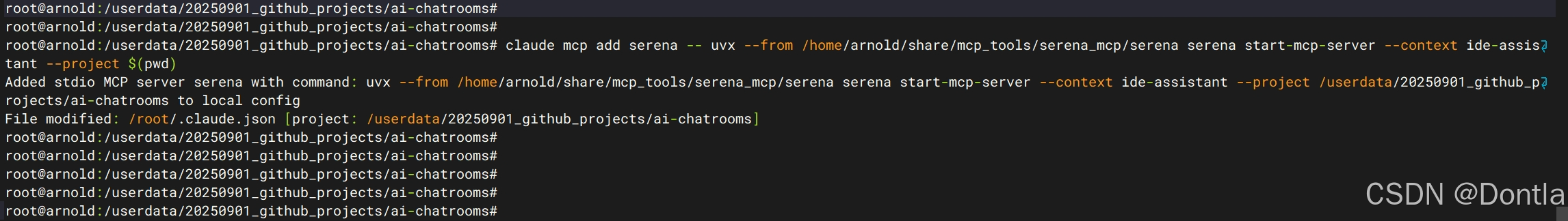 Claude Code接入Serena MCP（从符号级别提取代码实体并利用其关系结构，提升Token效率）（onboarding、memory文件）-CSDN博客
