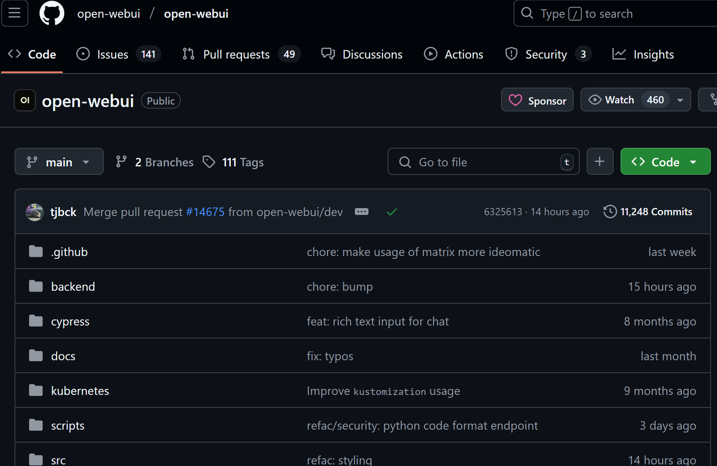 小白学AI，github怎么玩开源项目？openwebui实操_github openwebui-CSDN博客