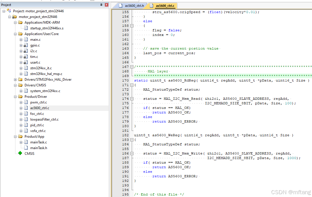 基于STM32和AS5600实现（绝对式）编码器软硬件方案_as5600 stm32-CSDN博客