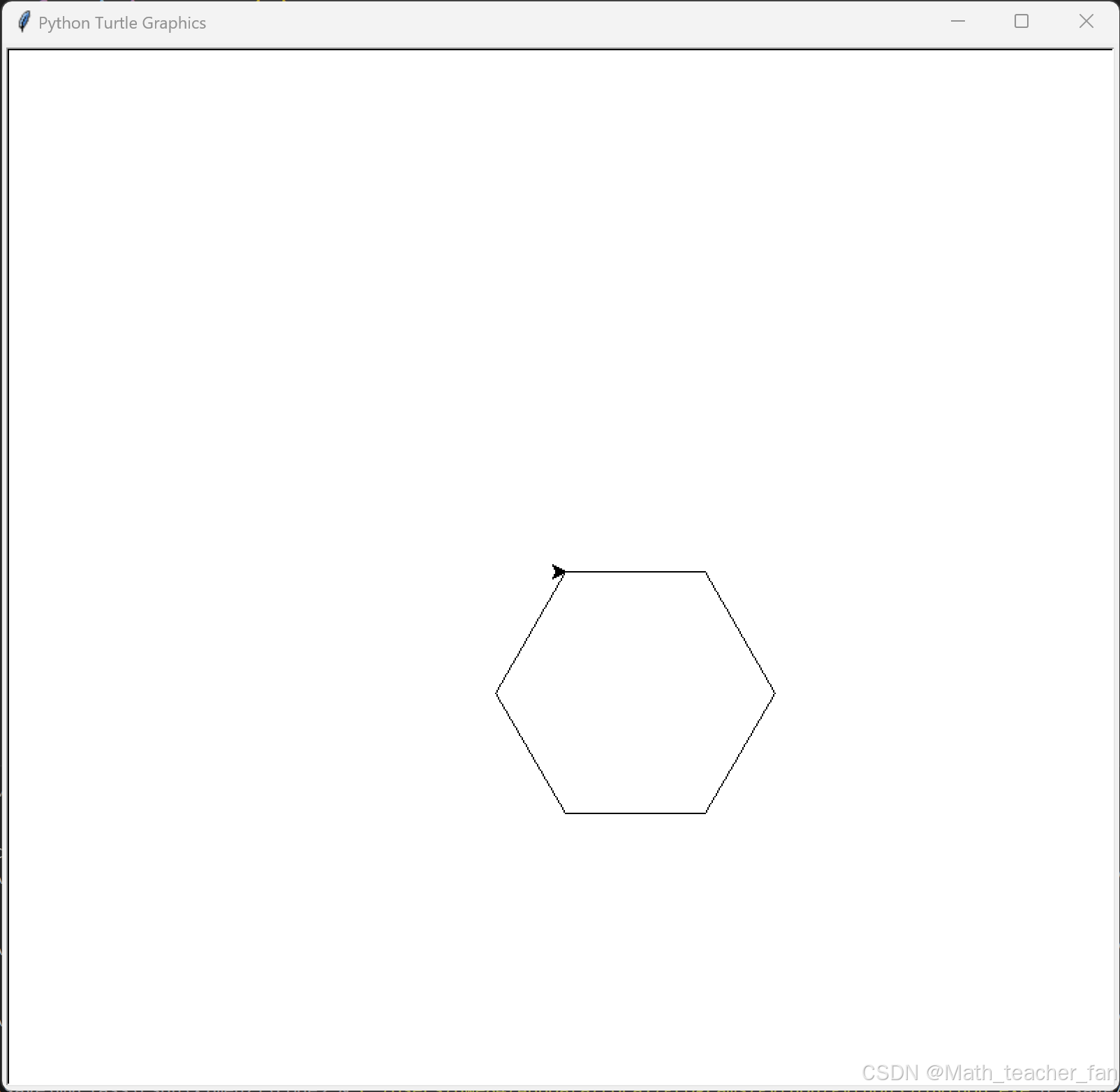 Python各类图形绘制—turtle与Matplotlib-9、六边形_matplotlib 绘画扁的六边形-CSDN博客