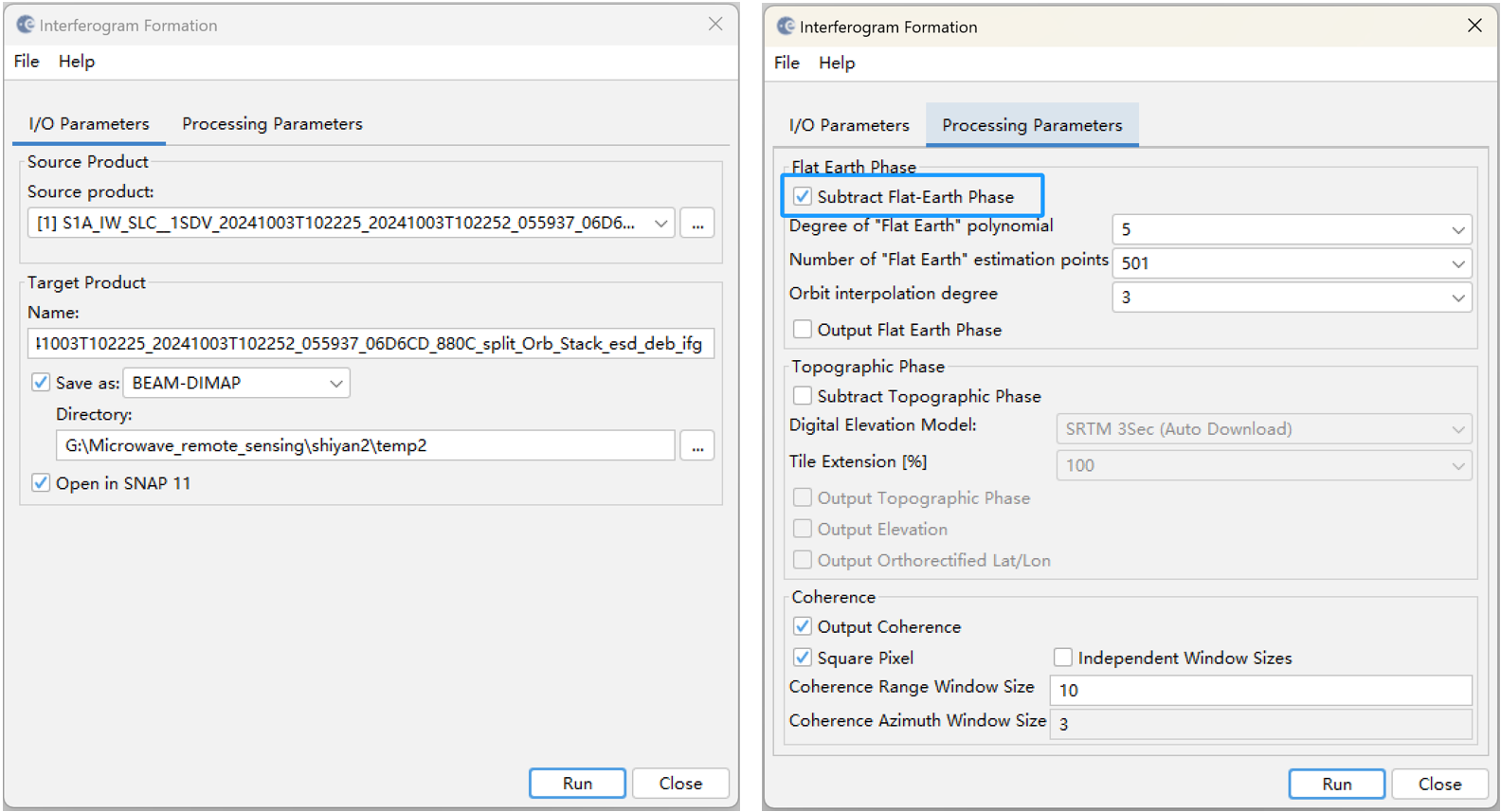 Sentinel-1 SLC影像生成DEM数据（SNAP）_snap用s-1 back geocoding配准后的图像binds里 ...