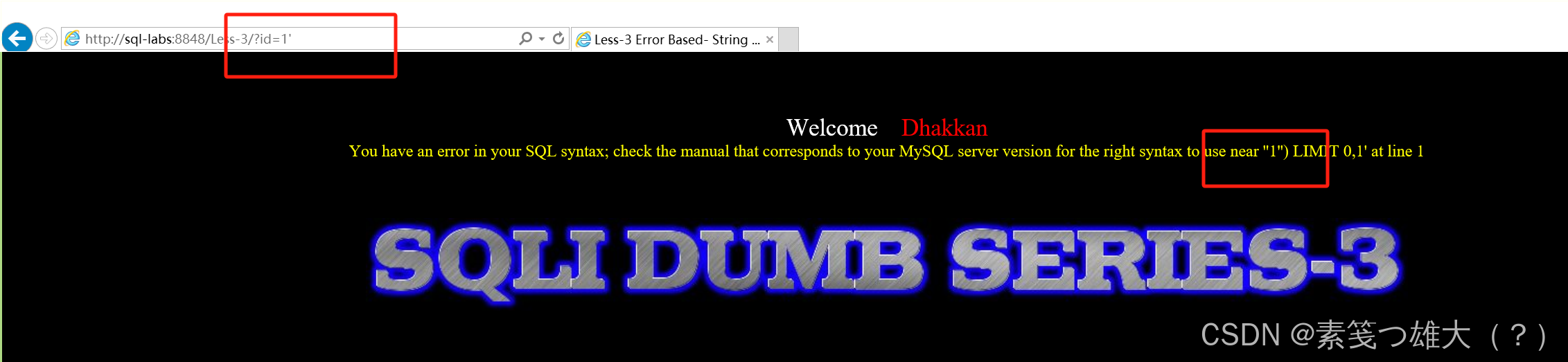 SQL注入 sql-labs Base level_buuoj 11-sql.pcakpng-CSDN博客