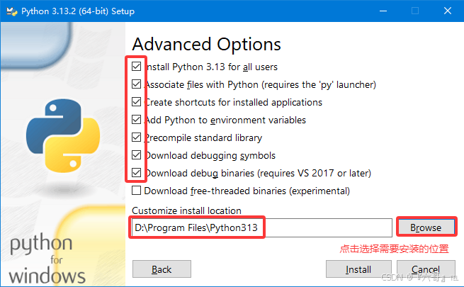 Python 解释器安装使用_download free-threaded binaries-CSDN博客