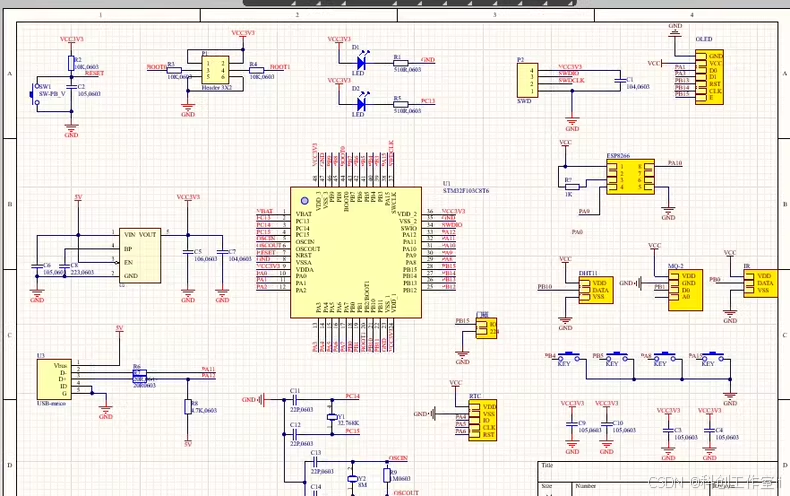 001基于单片机STM32的智能家居安防系统设计（全部资料）_基于stm32的气体与门窗磁安防监控系统的论文-CSDN博客