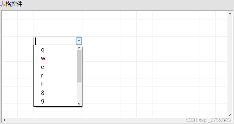 Labview表格控件下拉框实现labview表格中加下拉 Csdn博客 