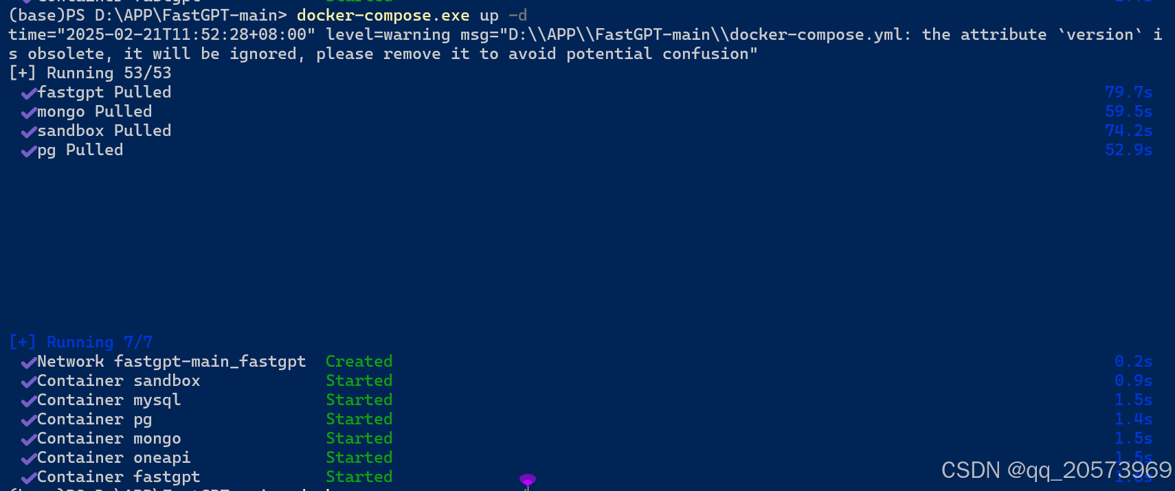 从零开始FastGPT本地部署-Windows-CSDN博客