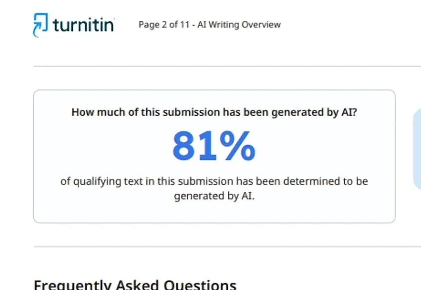 紧急！Turnitin AI率爆表？留学生必看：0% AI率的秘密武器_人工智能_chataigc-DeepSeek技术社区
