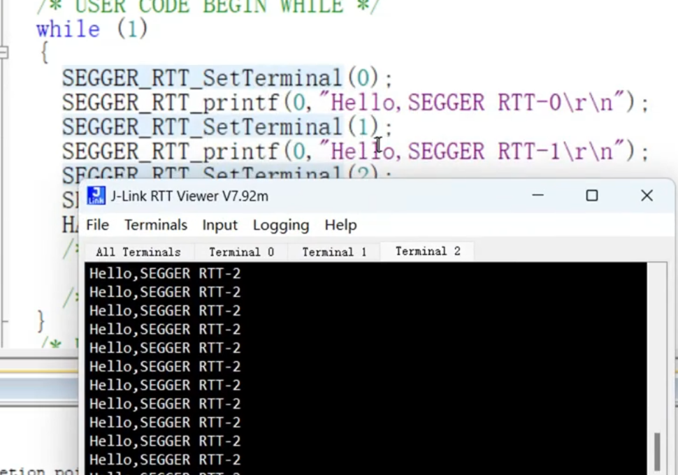 好用的开源日志输出：SEGGER_RTT日志移植与应用指南_rtt移植-CSDN博客