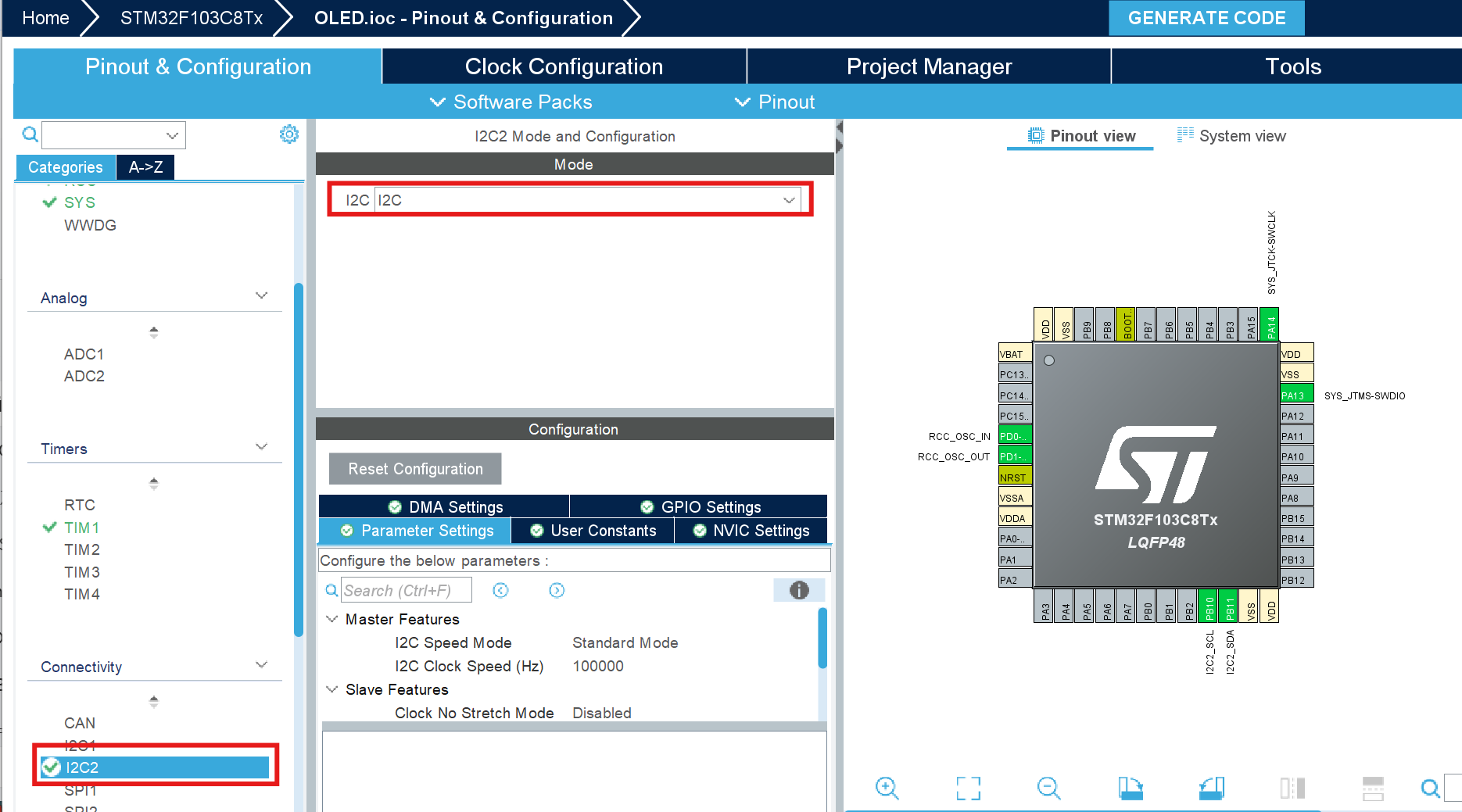 从 0 到 1 玩转 OLED：STM32 移植 U8g2 库实现图形、中文与动画显示全攻略_stm32 u8g2 绘制文字-CSDN博客