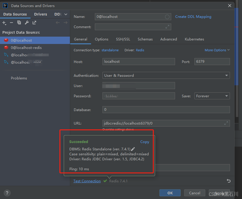 Springboot 集成redis报错Caused by: io.lettuce.core.RedisCommandExecutionException: NOPERM No ...