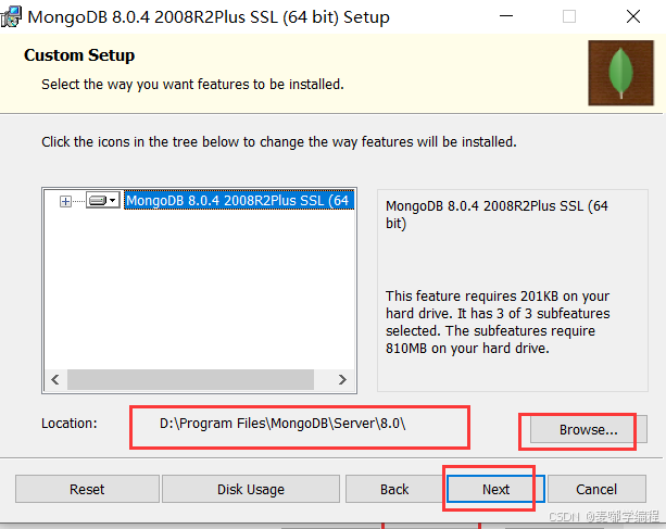 MongoDB8.0安装步骤_mongodb 安装-CSDN博客