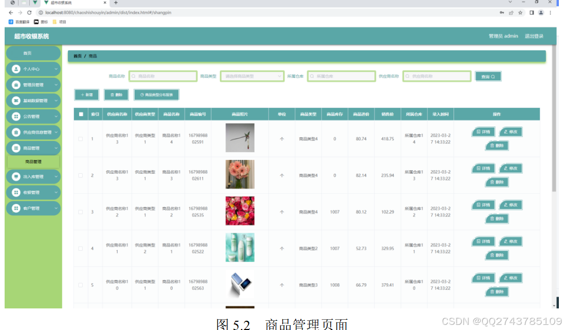 基于java的超市收银系统设计与实现 Csdn博客