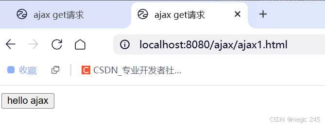 Ajax-概述、XMLHttpRequest对象、AJAX GET请求、AJAX POST请求_ajax请求-CSDN博客