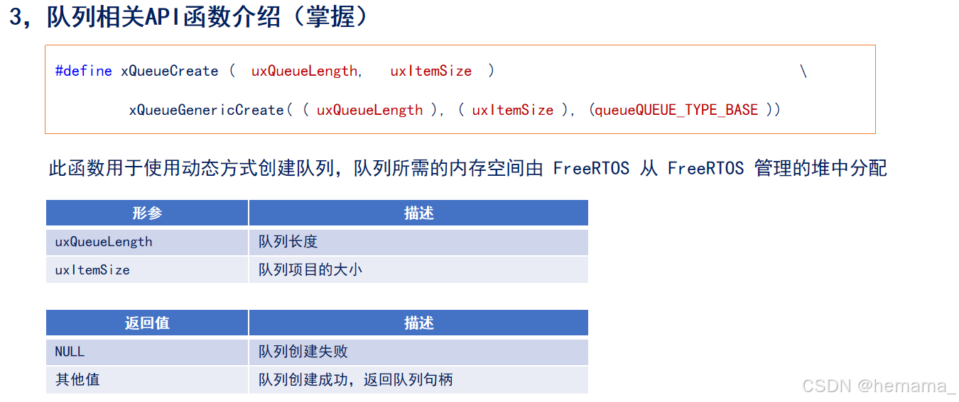 freeRTOS消息队列_freertos queue registry size-CSDN博客
