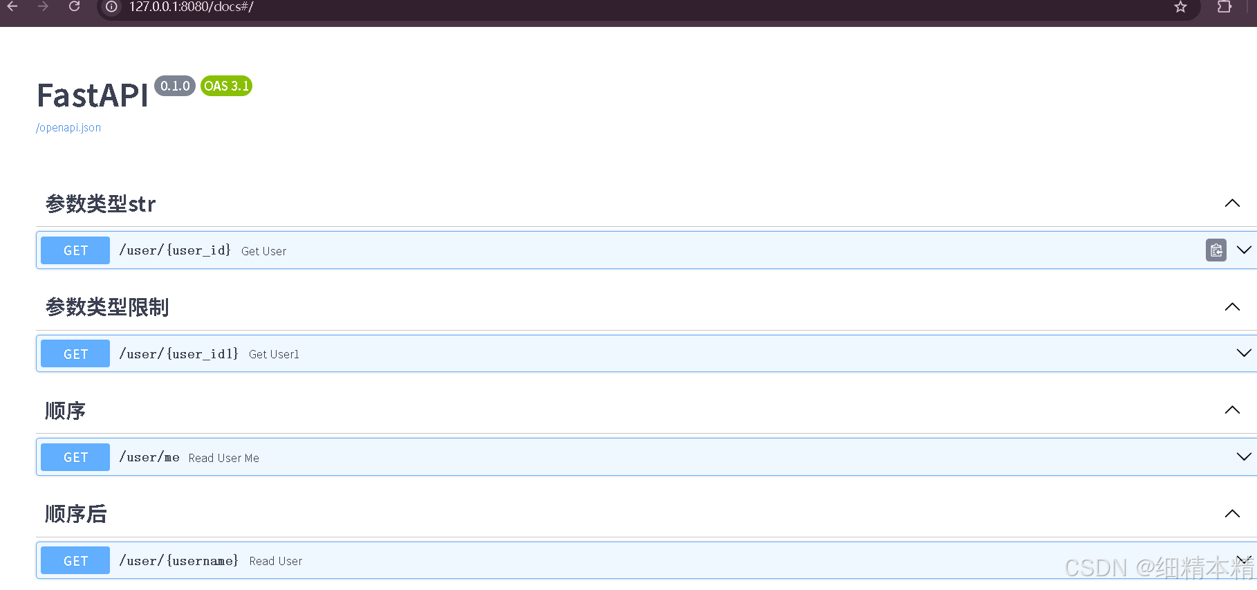 python之FastAPI框架_python fastapi-CSDN博客