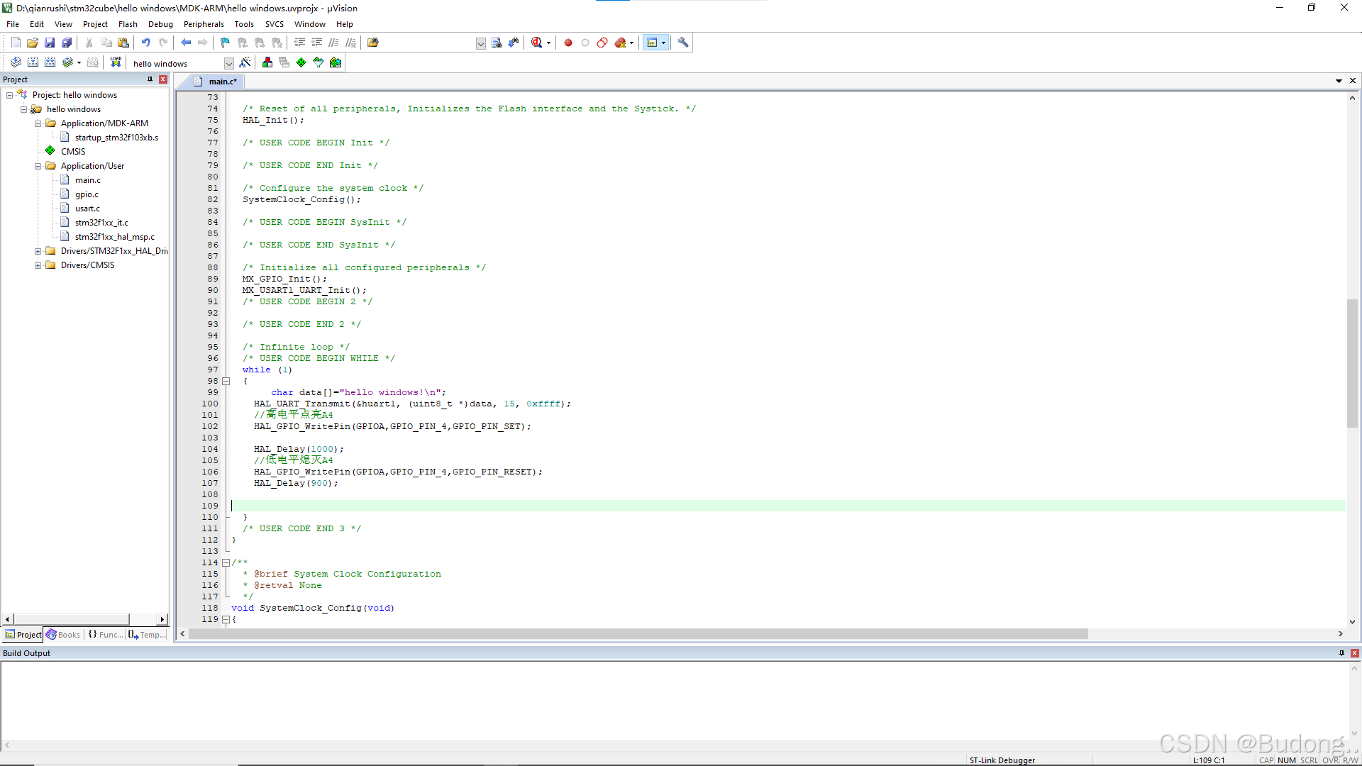 STM32 汇编程序——串口输出 Hello world_stm32 hello world-CSDN博客