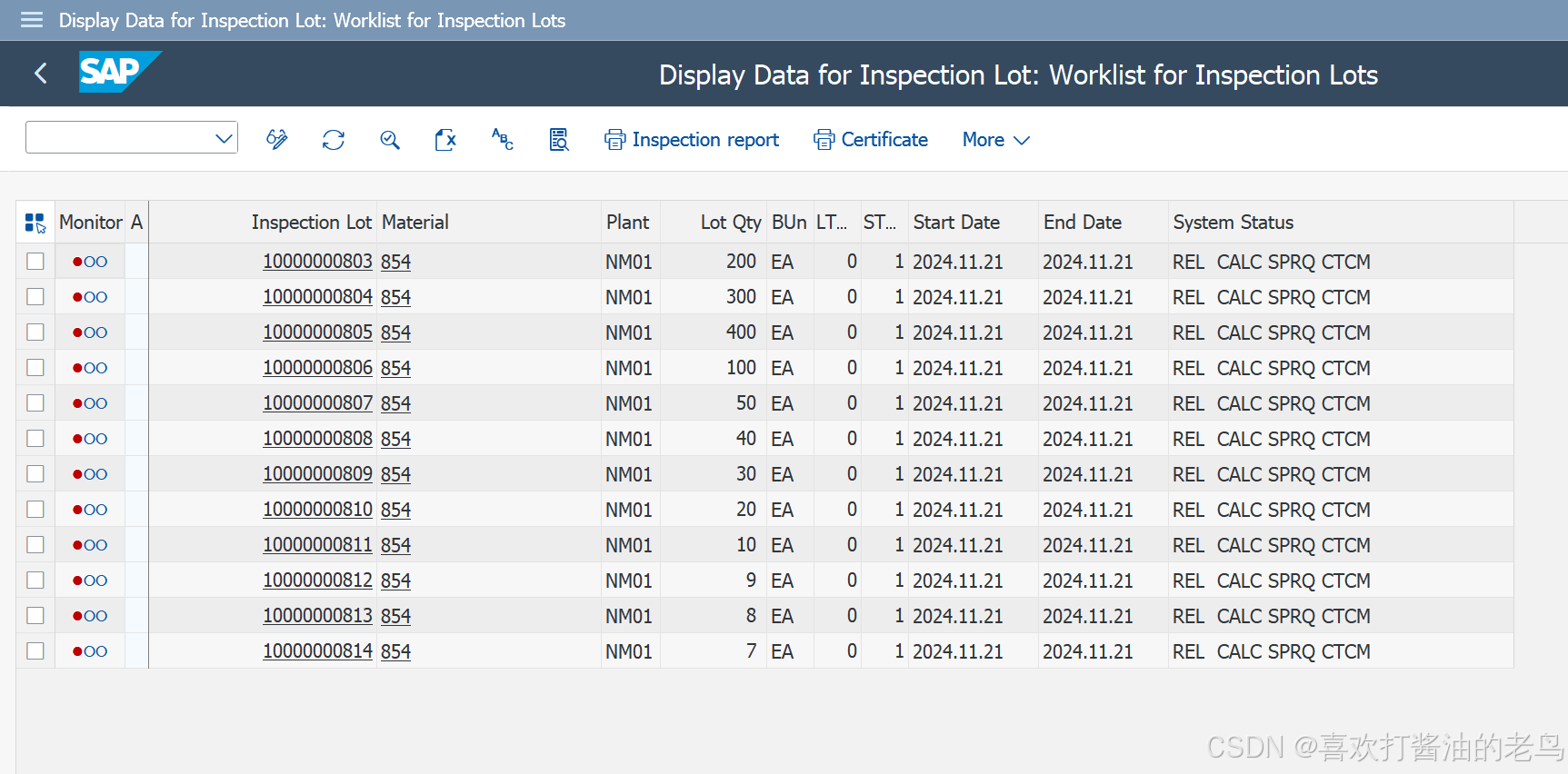 SAP QM 事务代码QA16初探（1）_sap tcode qa16怎么使用-CSDN博客