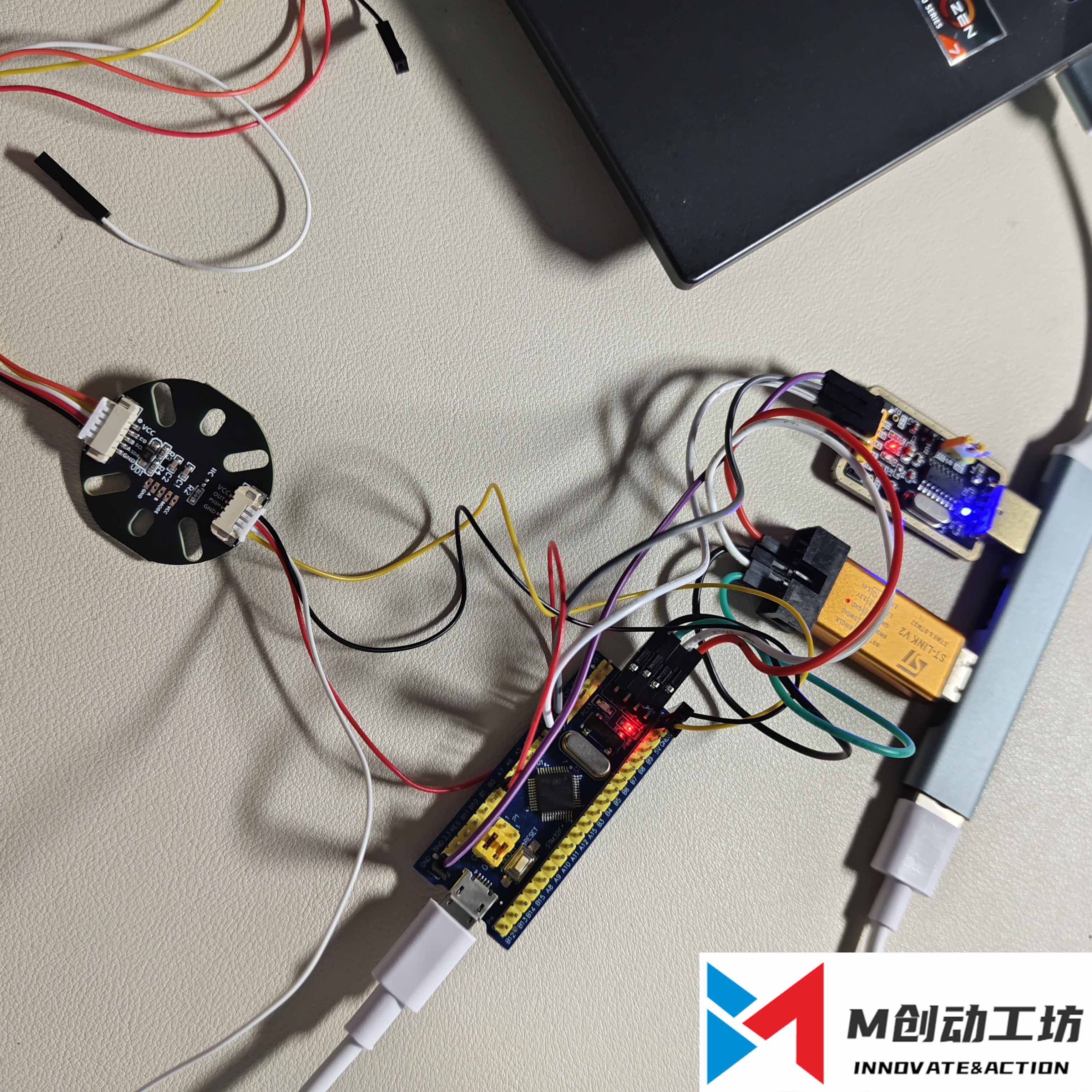 STM32读取MT6701磁编码器（PWM）_mt6701 pwm-CSDN博客