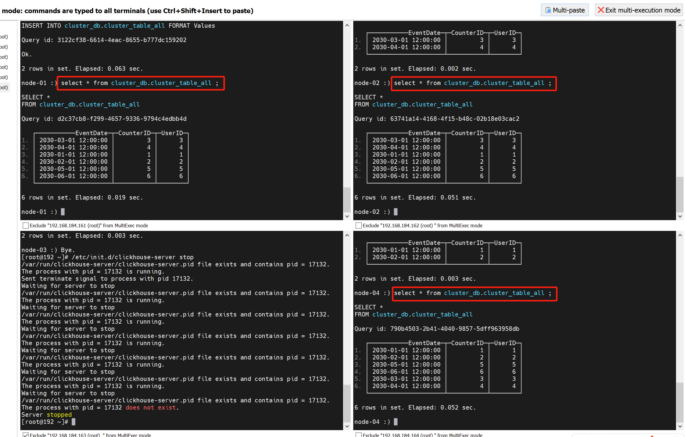 ClickHouse【高可用篇】02：ClickHouse分片集群部署_clickhouse集群部署-CSDN博客