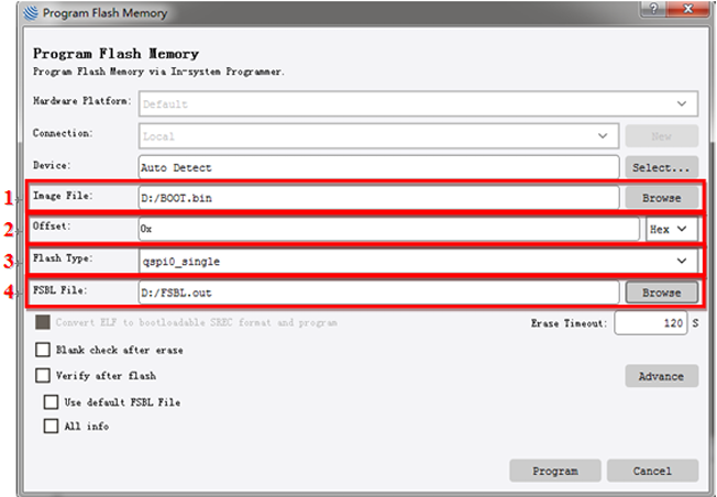 复旦微FMQL BOOT.bin固化文件生成以及固化流程记录_复旦微 xip模式驱动需要哪个设置-CSDN博客