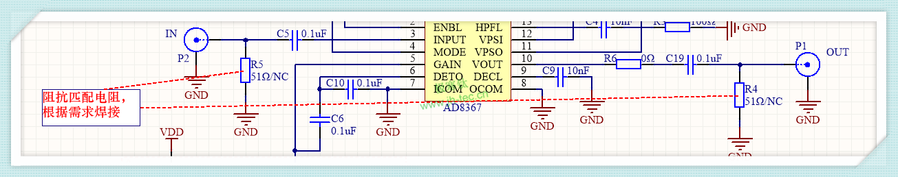 AD8367 VCA/AGC原理图电路图PCB设计以及注意事项-CSDN博客
