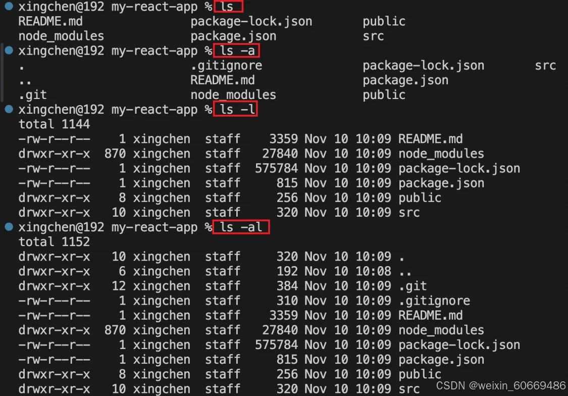 Node.js 构建命令行工具：实现 ls 命令的 -a 和 -l 选项_node ls-CSDN博客