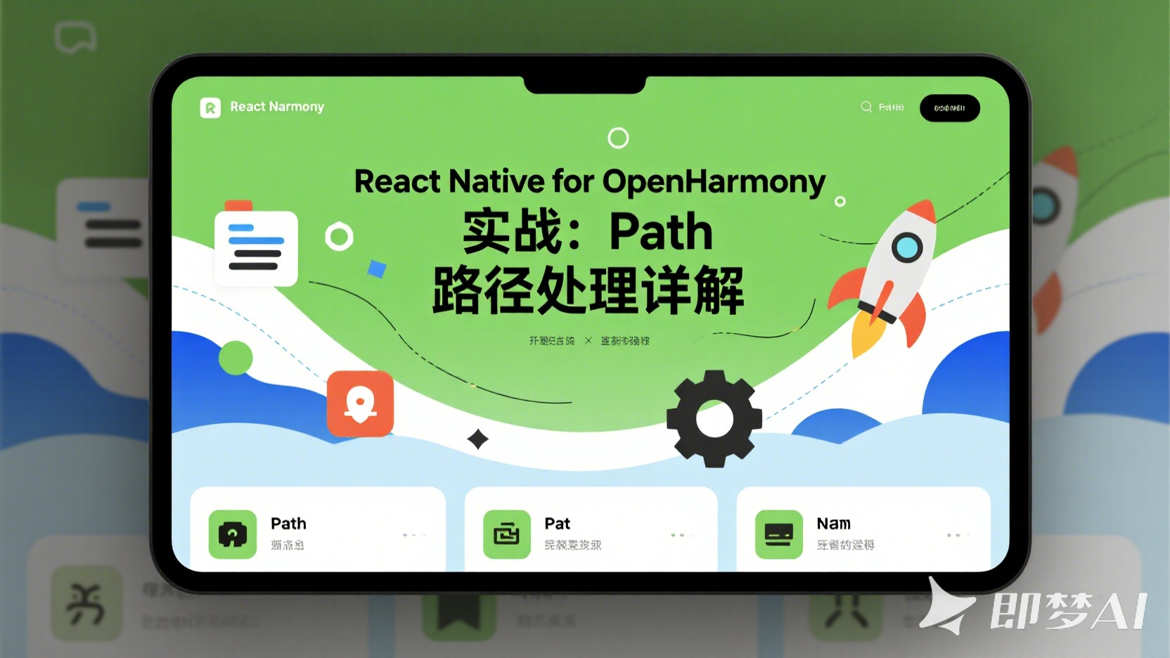 React Native for OpenHarmony 实战：Path 路径处理详解-CSDN博客