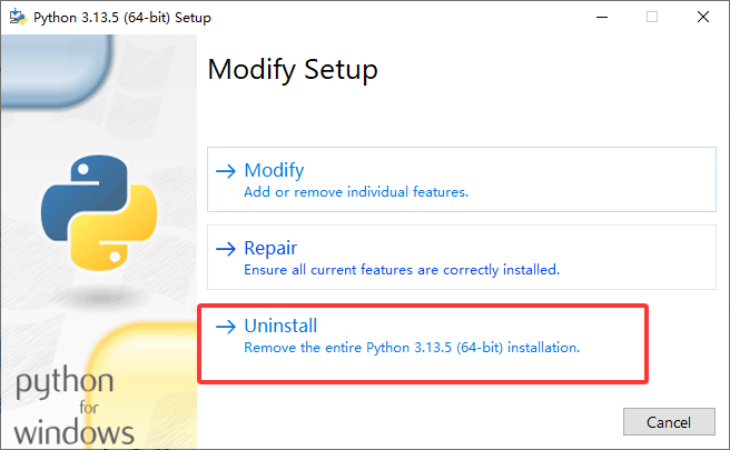 如何解决python卸载时发生安全权限错误？_could not set file security for file-CSDN博客