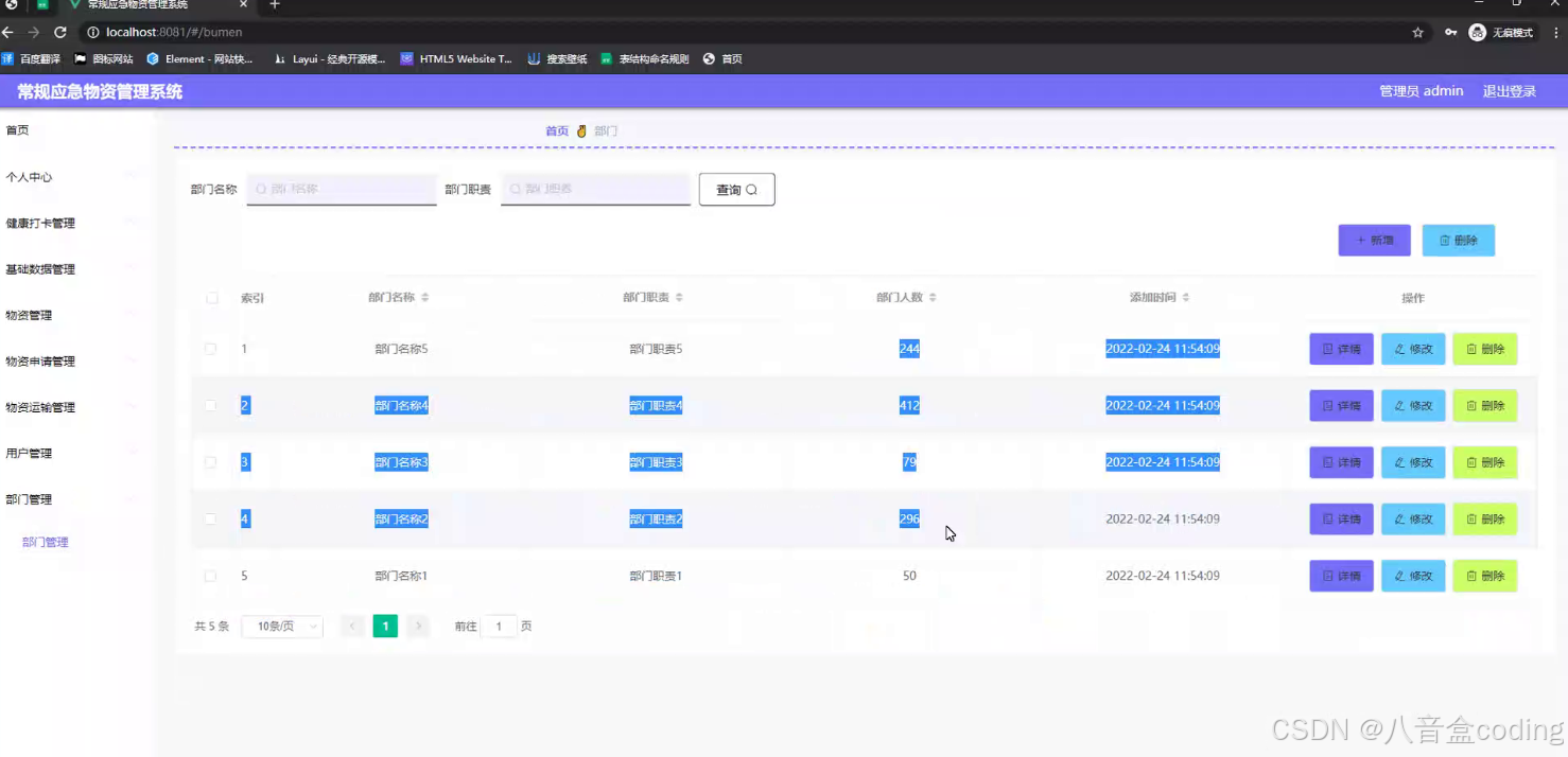 基于java的SpringBoot/SSM+Vue+uniapp的常规应急物资管理系统的详细设计和实现(源码+lw+部署文档+讲解等)-CSDN博客