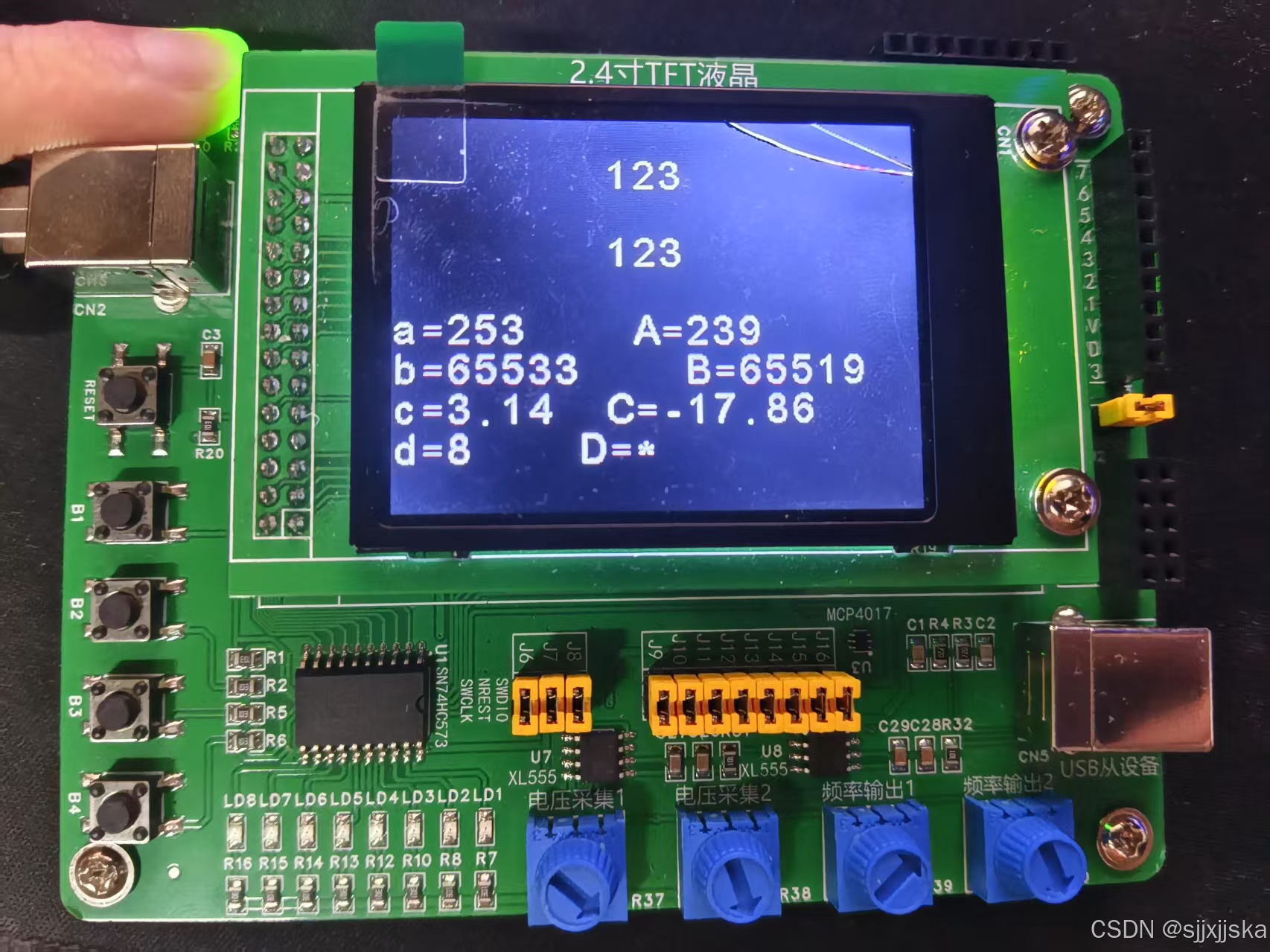 EEPROM多数据类型读写 (uint8_t,uint16_t，float,char通用)_eeprom读写float-CSDN博客