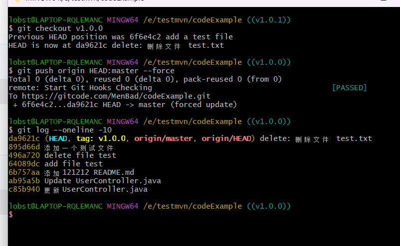 git 给分支打tag操作_gitee 怎么打tag-CSDN博客