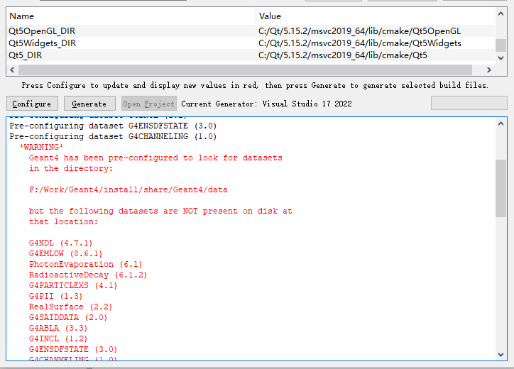 [C++] Geant4 11.3.2 + Qt5 + VS2022的配置安装(Win10)_geant4数据包-CSDN博客