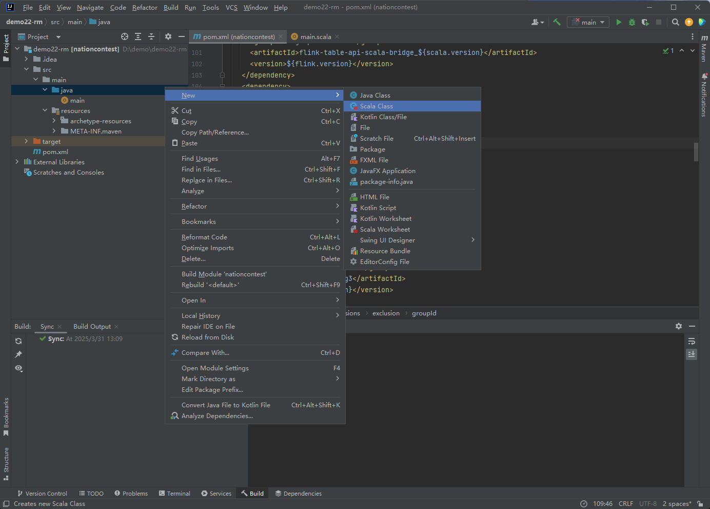 Idea2022创建 Maven 项目添加 Scala （简单）_idea创建scala maven项目-CSDN博客