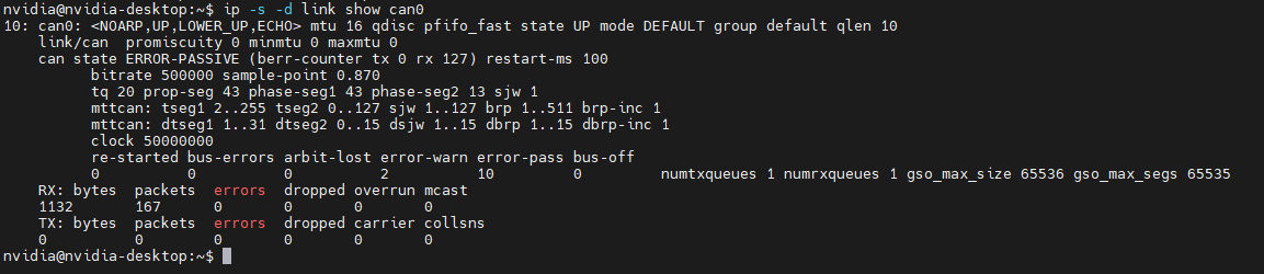 车载CAN通讯问题Orin遇到ERROR-PASSIVE_can state error-passive-CSDN博客