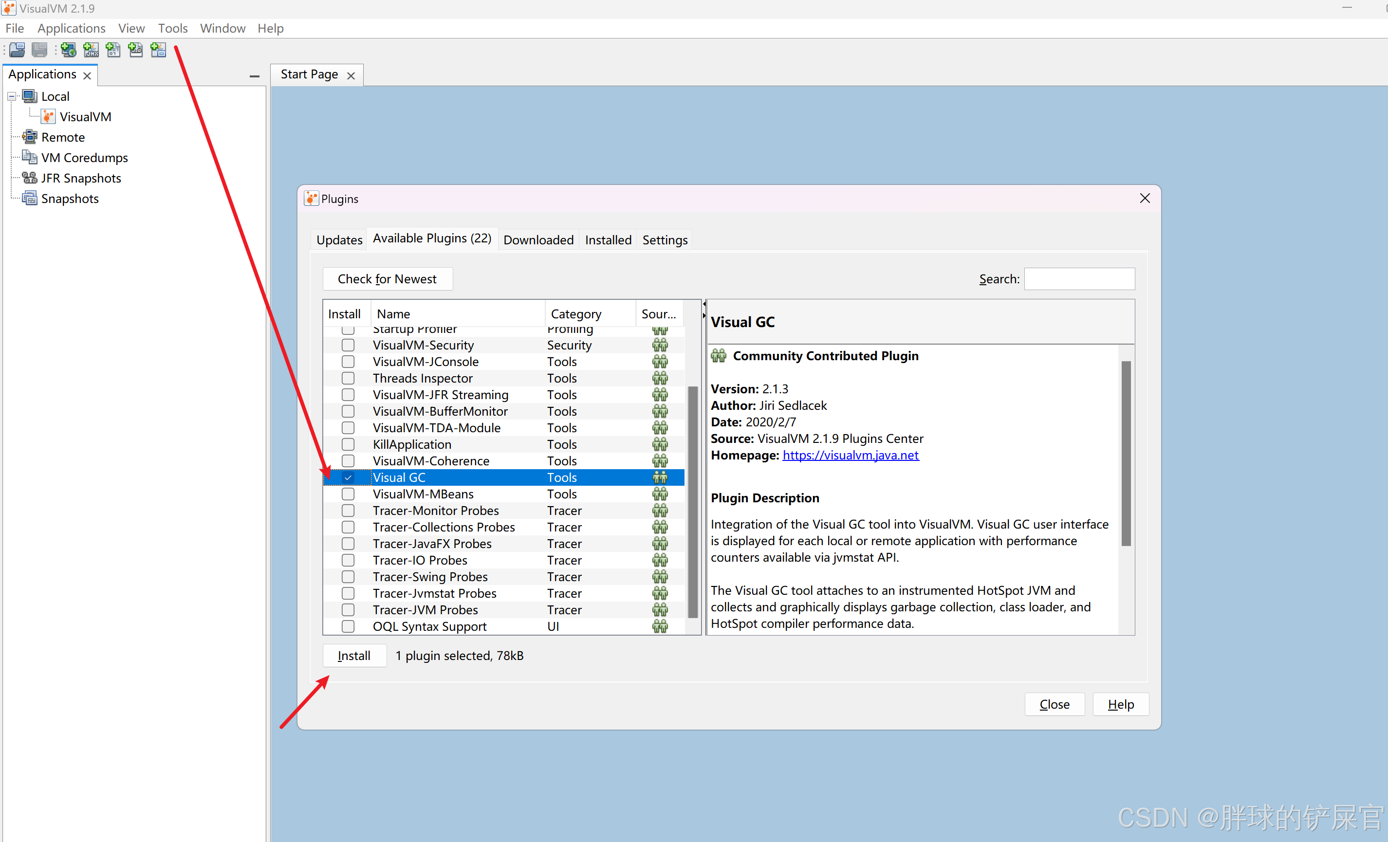 JVisualVM使用教程_jvisualvm使用方法-CSDN博客