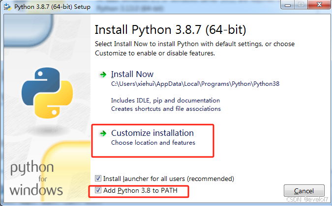python环境安装_安装python3.7.8版本,用什么命令查看已经安装成功了-CSDN博客