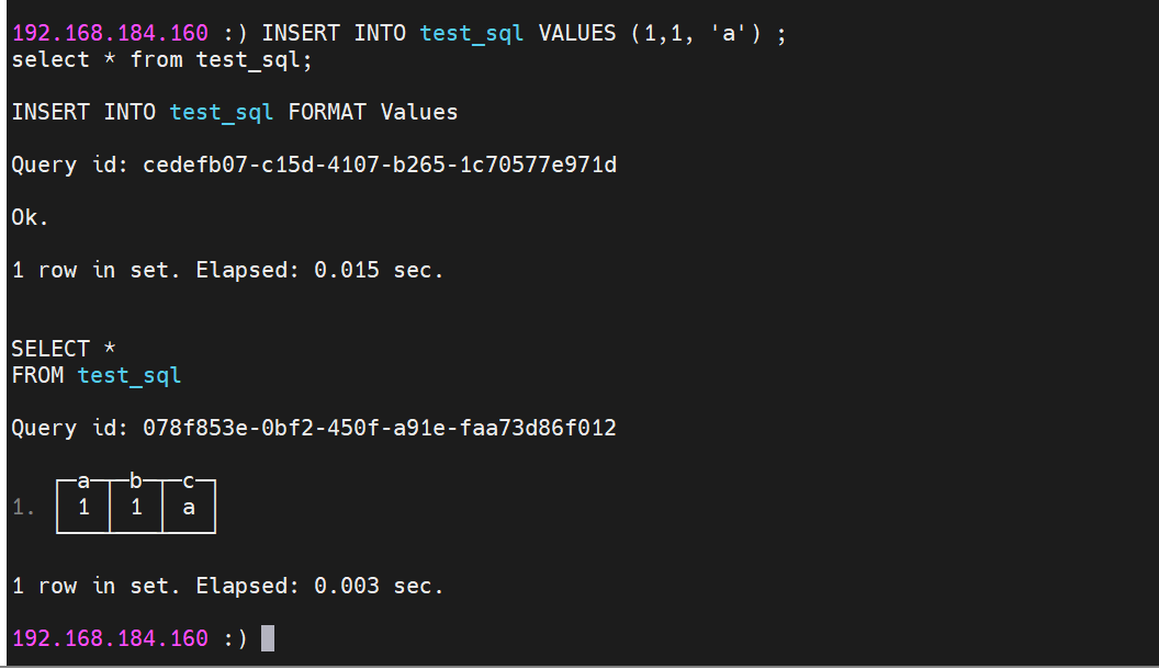 ClickHouse【使用篇】02：ClickHouse的SQL操作_clickhouse update语句-CSDN博客