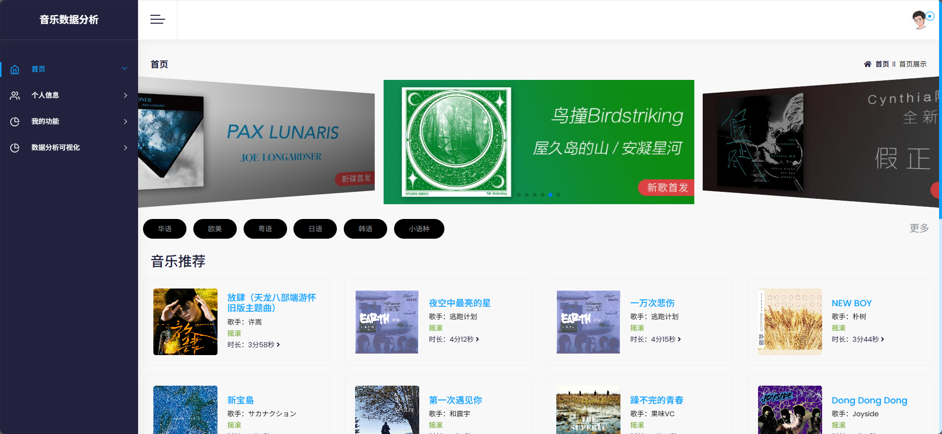 基于python Django的音乐推荐系统(包含爬虫,音乐数据智能分析)【结尾附完整项目代码】基于django的音乐推荐系统 Csdn博客