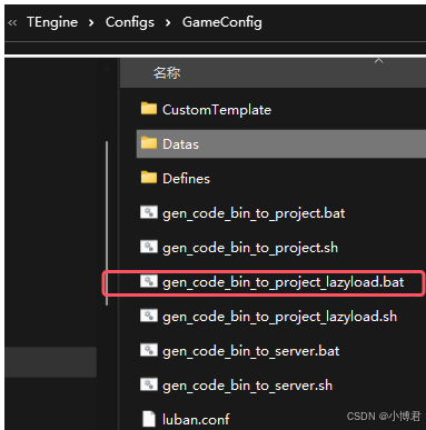 Unity TEngine5开源框架 Luban篇_unity luban-CSDN博客