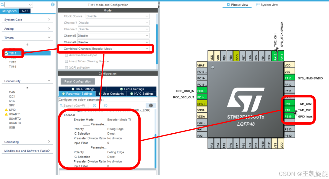 STM32F103C8T6通过PWM旋转编码器控制WS2812亮度，_ws2812亮度调节-CSDN博客